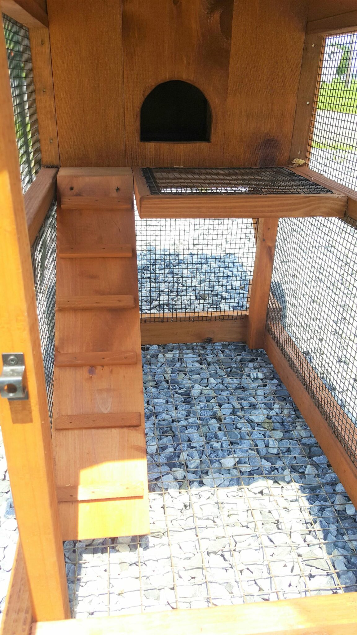 Rabbit Hutch - With Wheels - Black Bear Outdoor Structures